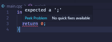 How to clear compiler error and use extension error squiggles · Issue #4684 · microsoft/vscode ...