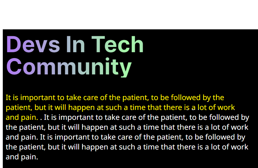 [bug] Website Content Is Repeative · Issue 170 · Devs In Tech Devsintech · Github
