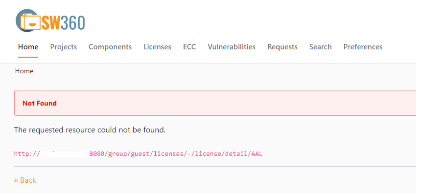 SW360 can't jump to the license information with suffix "+" · Issue #872 · eclipse-sw360/sw360 ...
