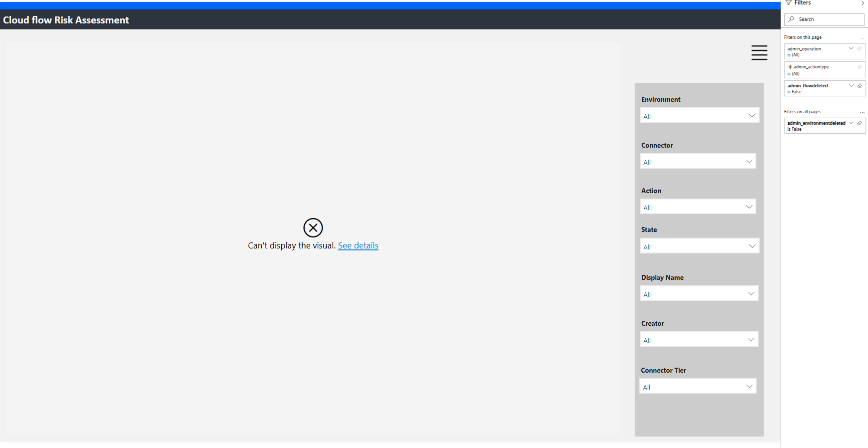 [CoE Starter Kit - BUG] Dataverse CoE Dashboard 202109 has several errors · Issue #1135 ...