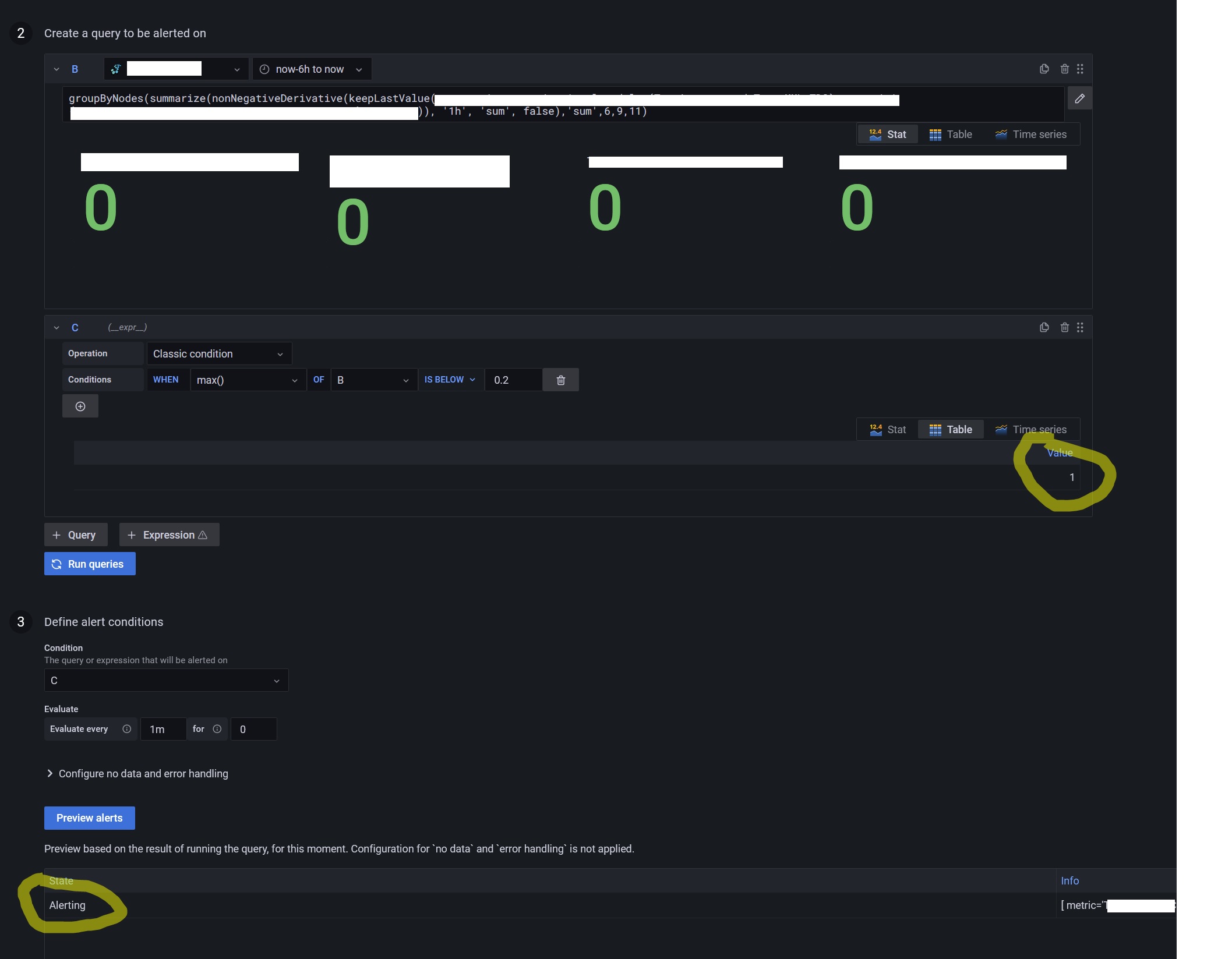 [NgAlerting] No alerts if graphite returns multiple serries and some of them are nulls · Issue ...
