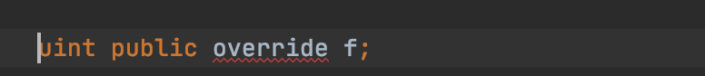 Lint Error On Override Keyword Ver 231 Cannot Format · Issue 207 · Intellij Solidity