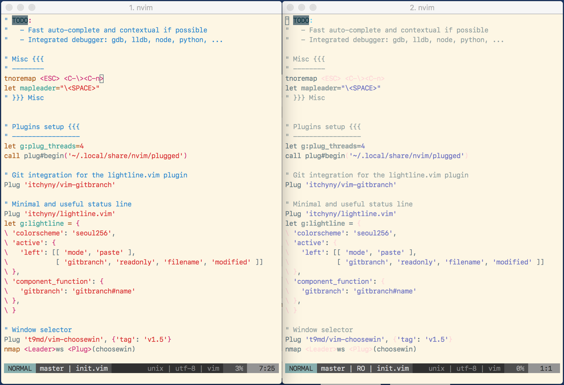 Default colorscheme using bright colours · Issue #9455 · neovim/neovim ...