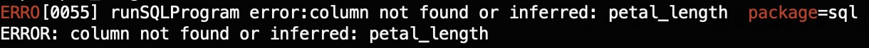 Feature Derivation Don T Work Well On Maxcompute · Issue 1201 · Sql Machine Learning Sqlflow