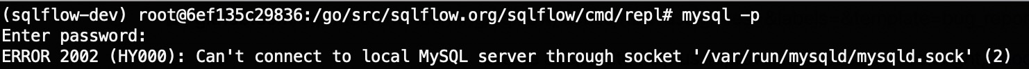 REPL shows an unpleasant error message if its connection is refused · Issue #1338 · sql-machine ...