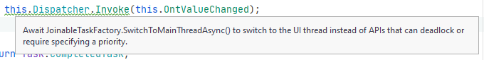 Question: How do I use JoinableTaskFactory when I have multiple UI threads · Issue #628 ...