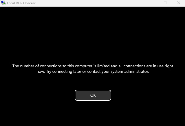 Windows 11 Pro Number of connections is limited · Issue #2071 · stascorp/rdpwrap · GitHub