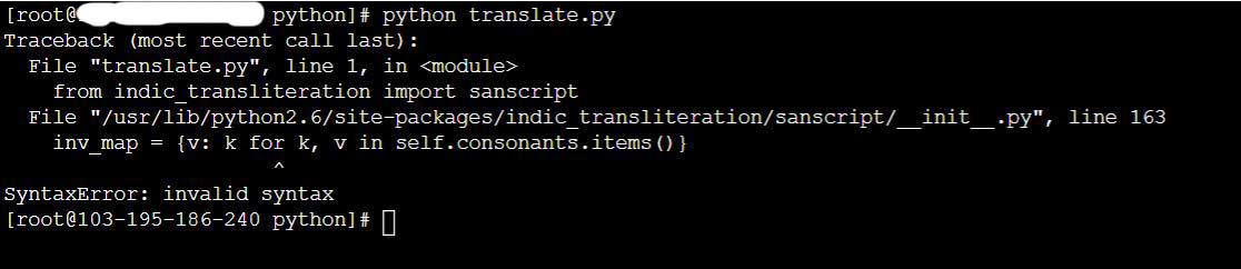 Error after installation · Issue #30 · indic-transliteration/indic ... Error after installation · Issue #30 · indic-transliteration/indic ...