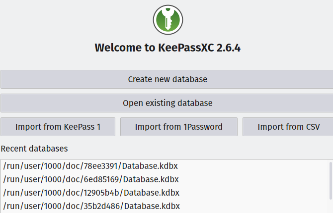 Recent databases functionaly ineffective due to absolute path being saved instead of symlink ...