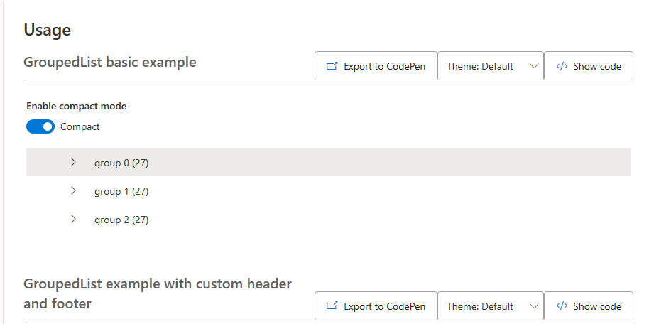 Tabbing in - GroupedList basic and example-app-base · Issue #12127 · microsoft/fluentui · GitHub