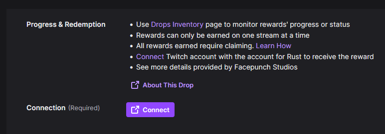 Unable to mine Rust Campaign · Issue #198 · DevilXD/TwitchDropsMiner · GitHub