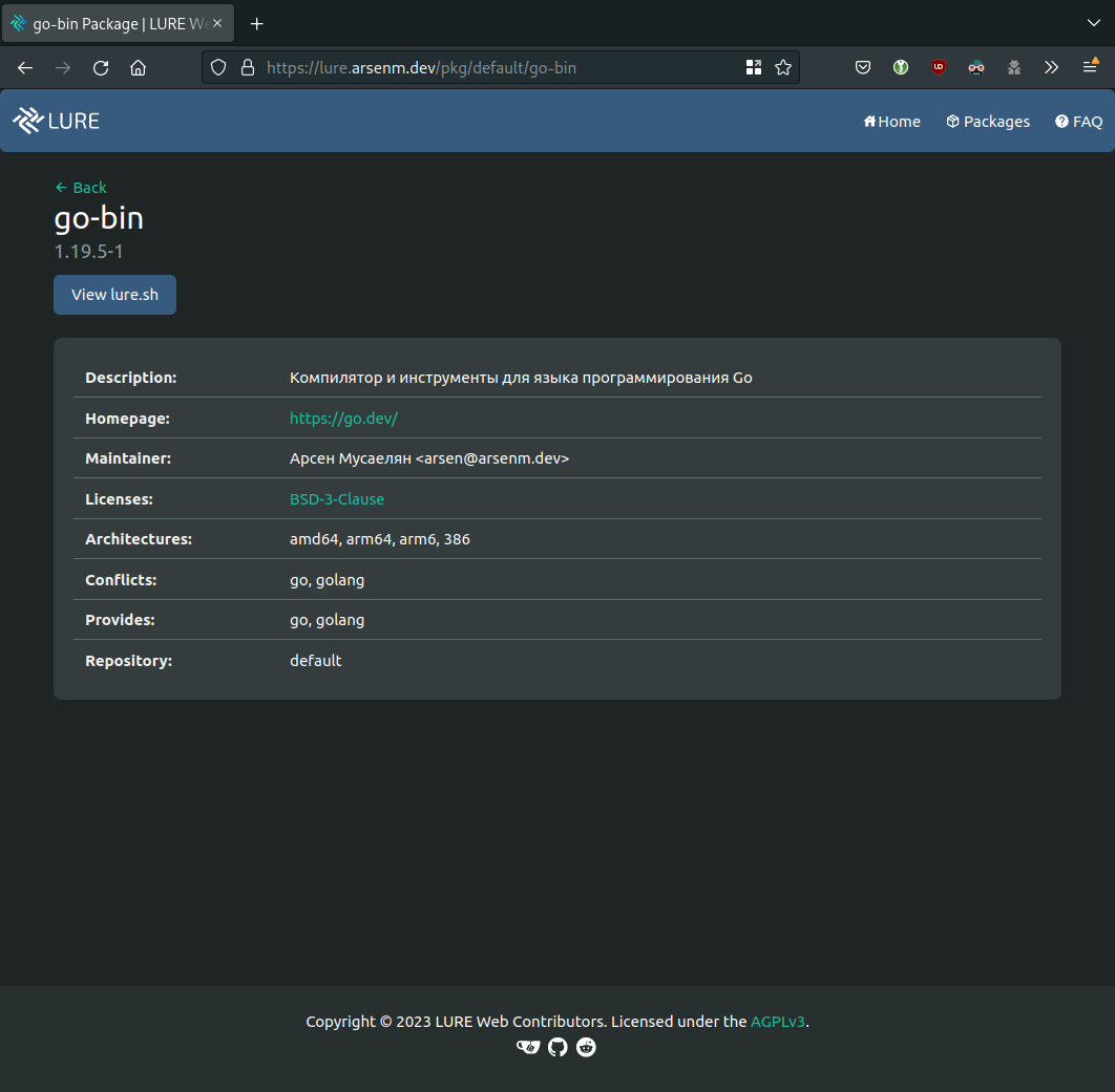 Localization support · Issue #51 · lure-sh/lure · GitHub