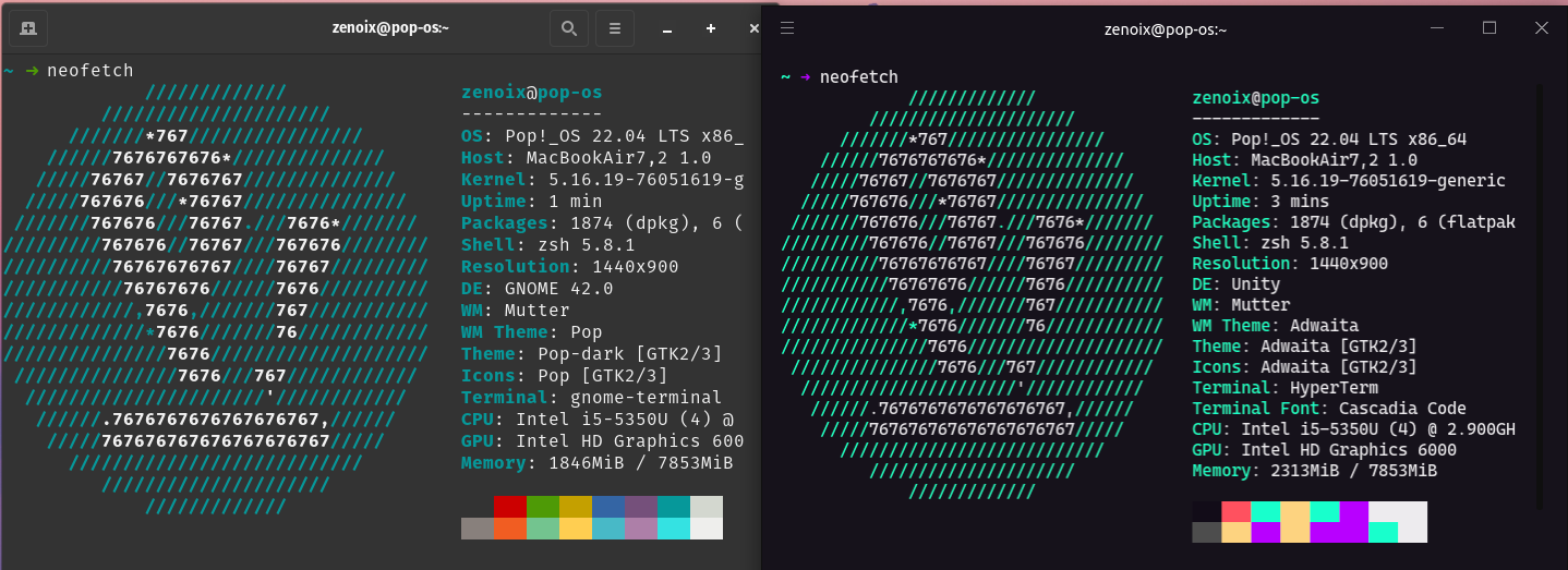 Neofetch displaying incorrect information · Issue #6507 · vercel/hyper · GitHub