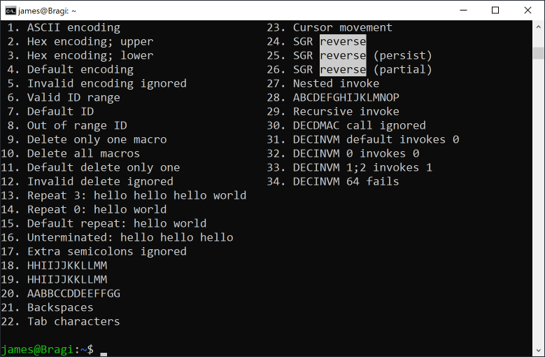 Add support for the VT macro operations · Issue #14205 · microsoft/terminal · GitHub