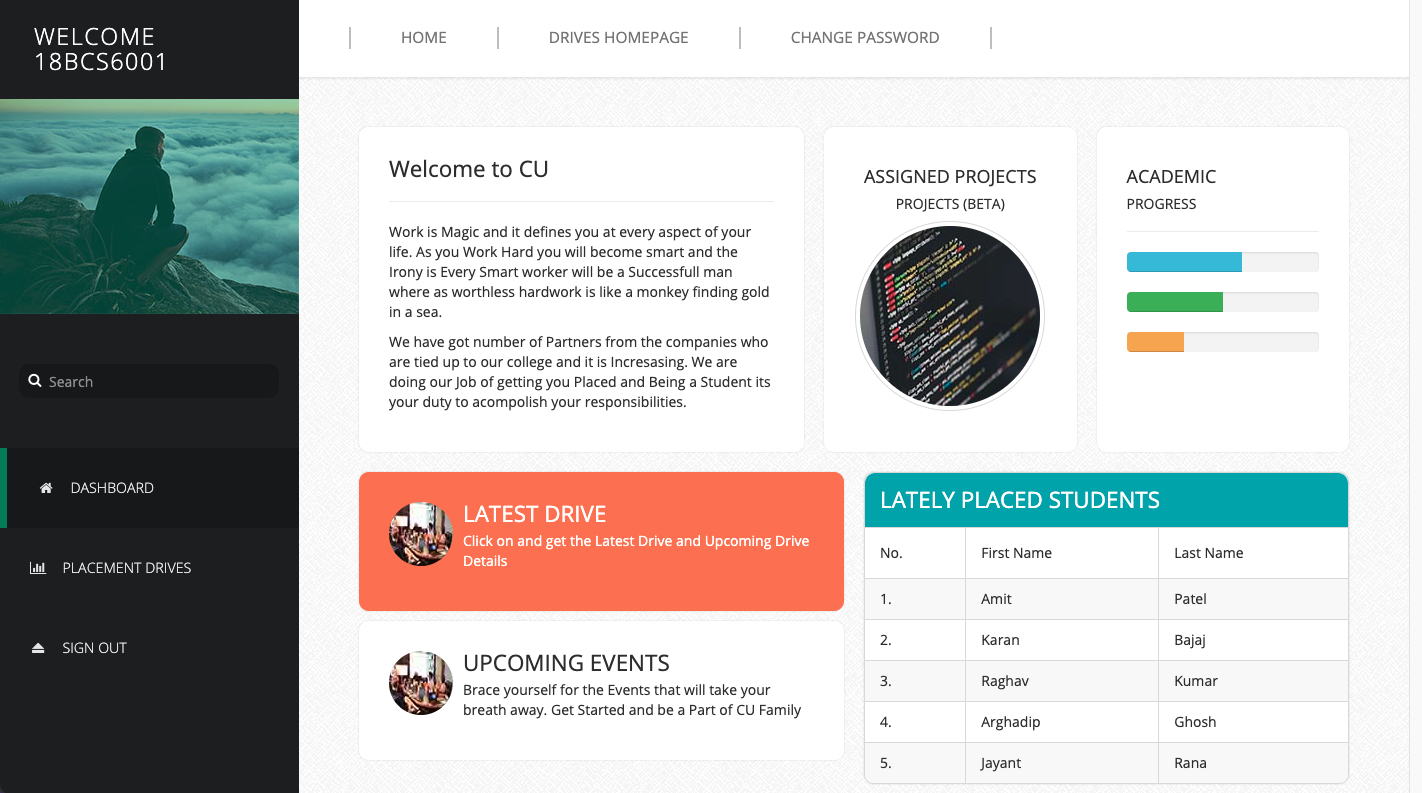 GitHub - Shauryagulati/Placement-Management-System