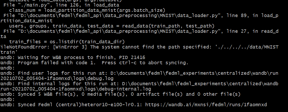 Possible Error In Mnist Data Loader · Issue 131 · Fedml Aifedml · Github 