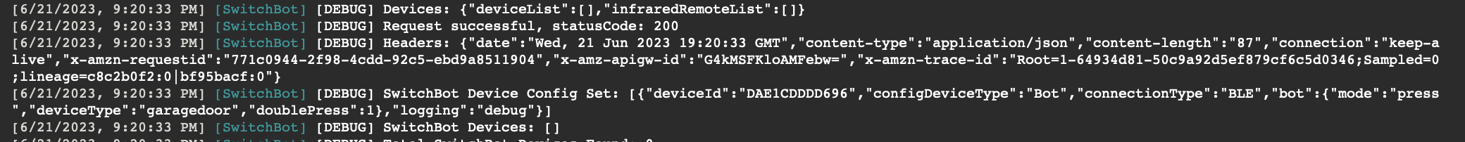 Bug: Unable to connect to Switch Bot · Issue #753 · OpenWonderLabs/homebridge-switchbot · GitHub
