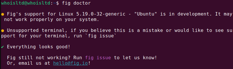 Gnome Terminal Show Unsupported Terminal · Issue 2359 · Withfigfig · Github 0611
