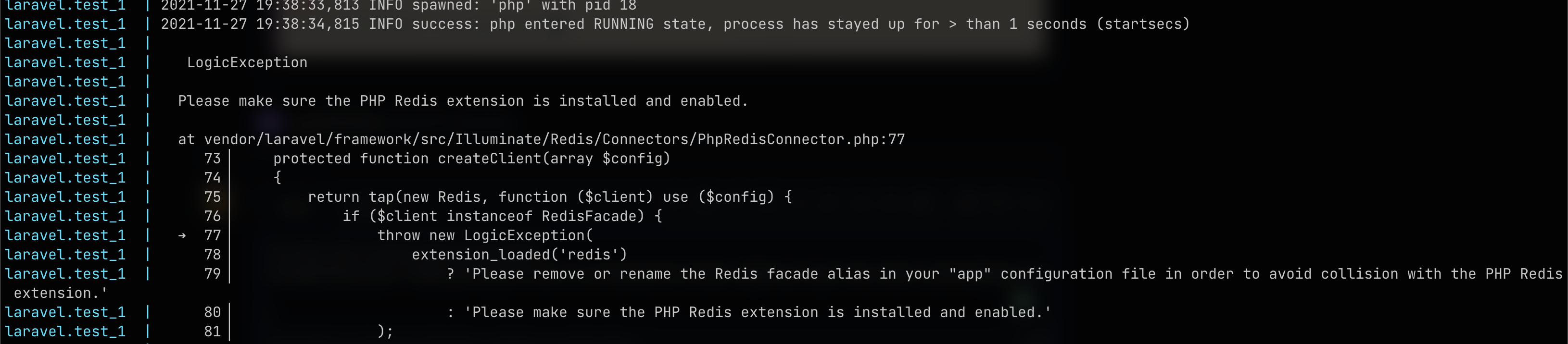 Unable to use PHP 8.1 Runtime · Issue #287 · laravel/sail · GitHub