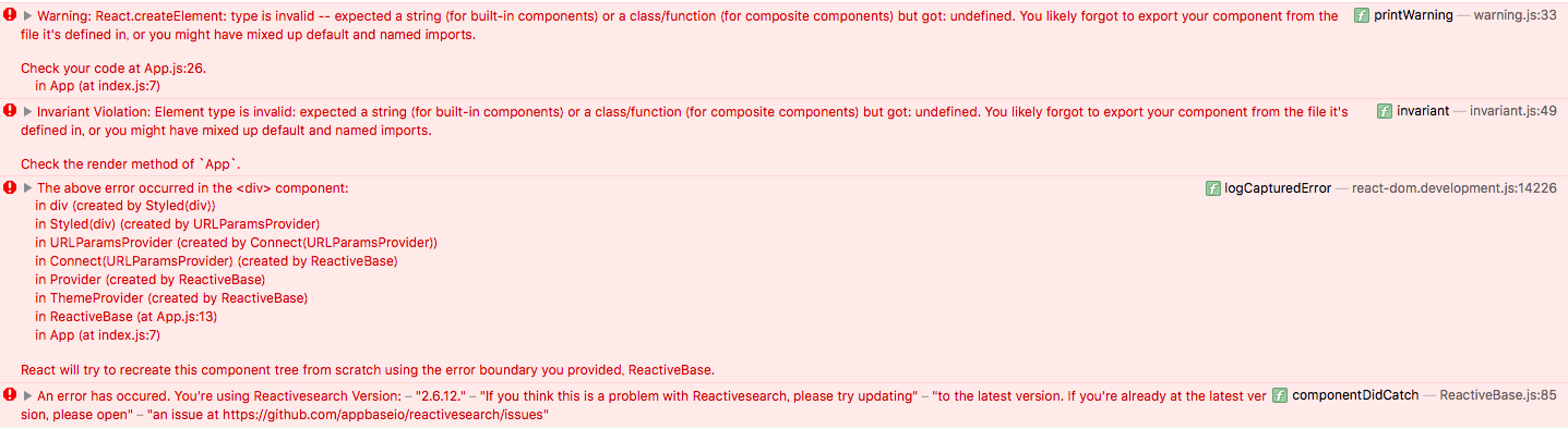 Cannot Render The Reactivemap · Issue 87 · Appbaseio Reactivemaps · Github