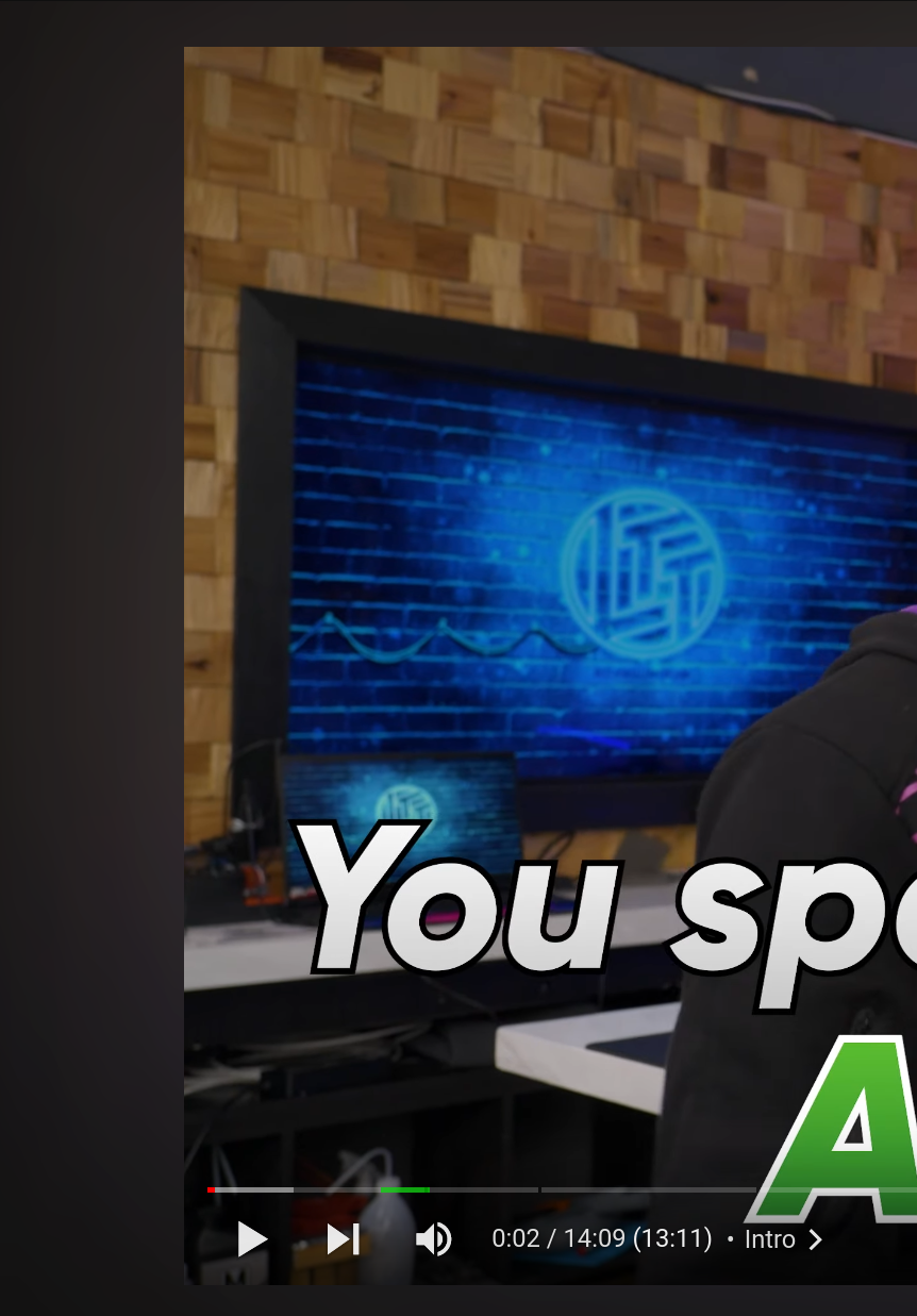 Video Gets Cut From The Left If Aspect Ratio Doesnt Match The Screen 