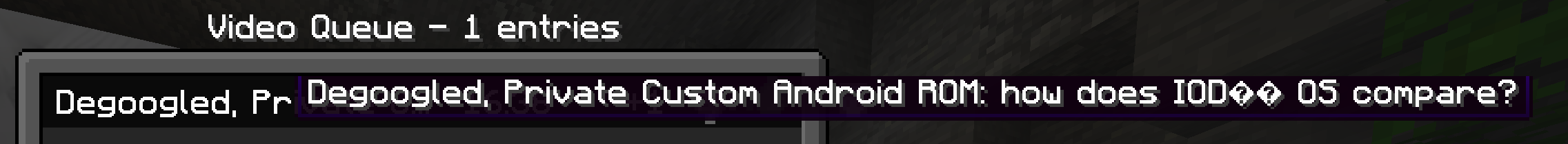 No support for non-ASCII characters · Issue #2 · CinemaMod/CinemaMod · GitHub