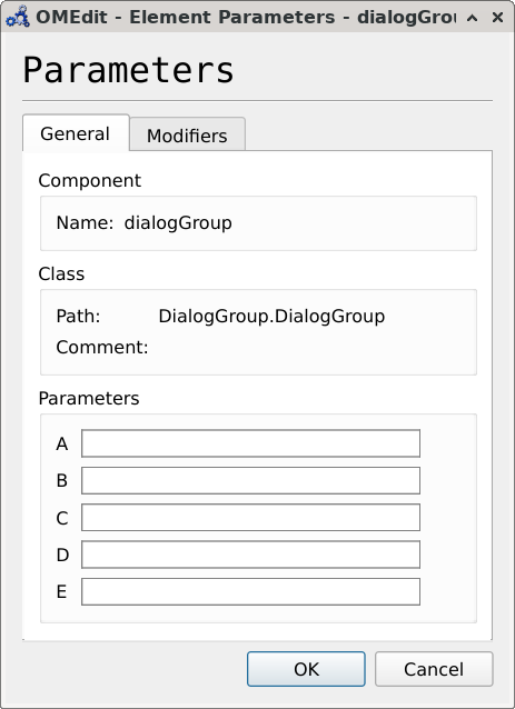 Parameters Are Not Located Correctly In Parameter Dialog Under · Issue 7388 · Openmodelica