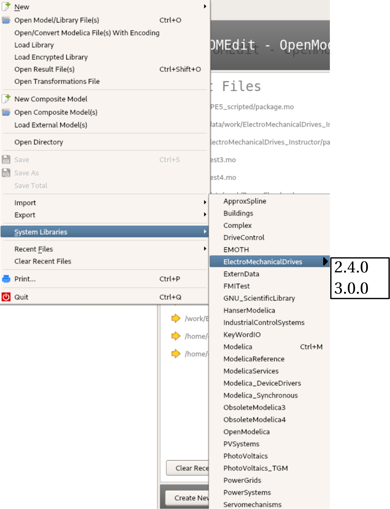 Provide OpenModelica system libraries for MSL 3.2.3 and 4.0.0 · Issue ...