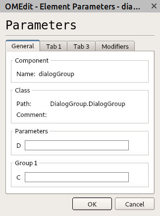 Parameters are not located correctly in parameter dialog under · Issue #7388 · OpenModelica ...
