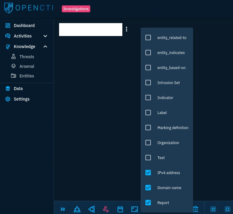 Investigation Panel does not keep entity types filter when expand an entity · Issue #2086 ...