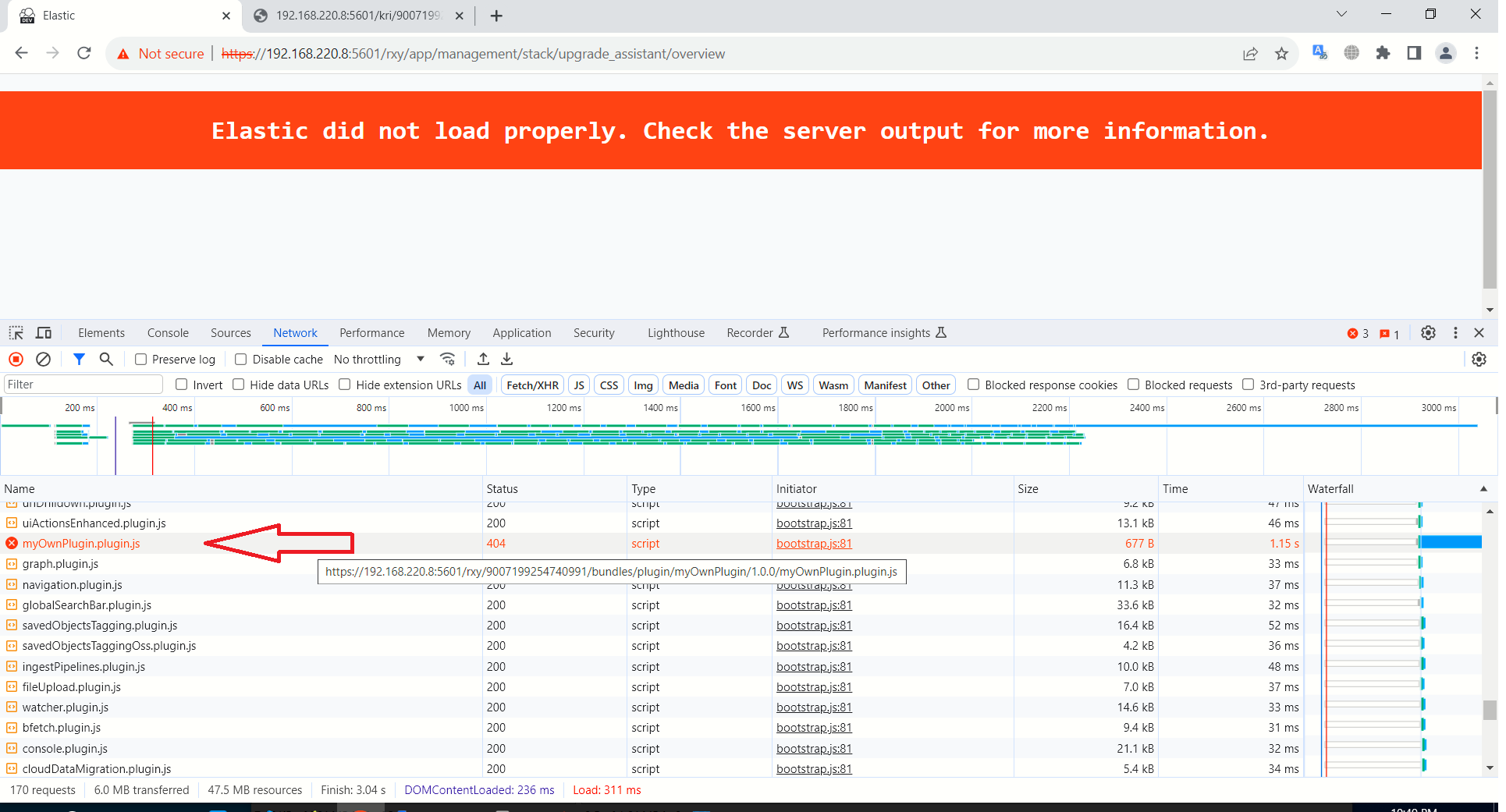 There is probably a problem in the plugin creation in version 8.10.3 · Issue #169719 · elastic ...