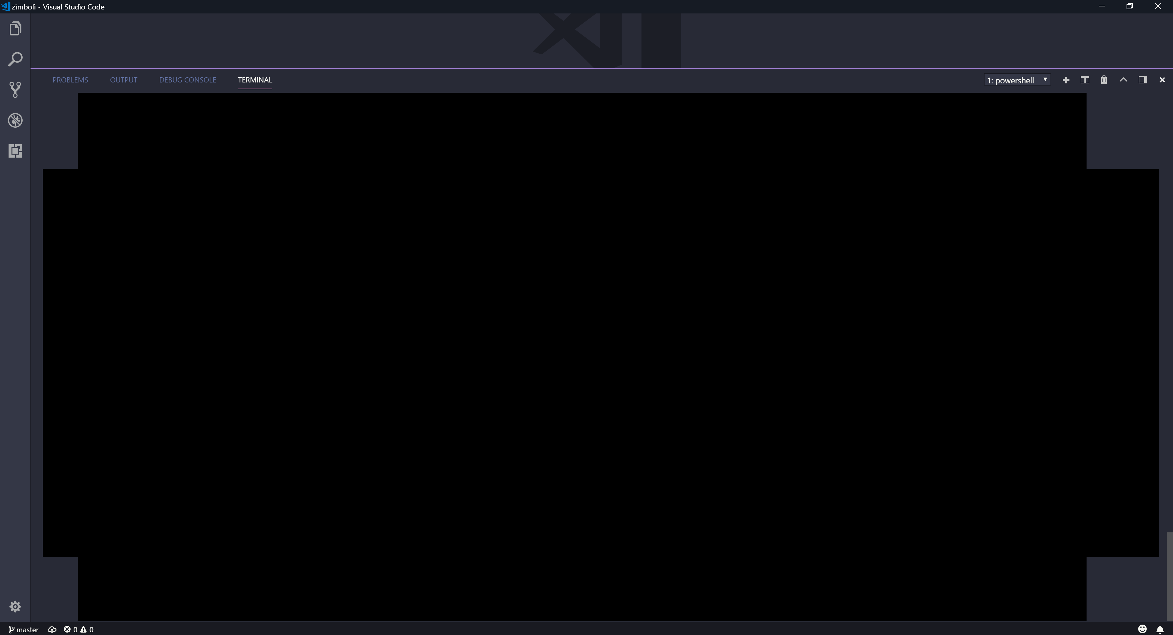 Rendering breaks when resizing integrated terminal to a very large size · Issue #47162 ...