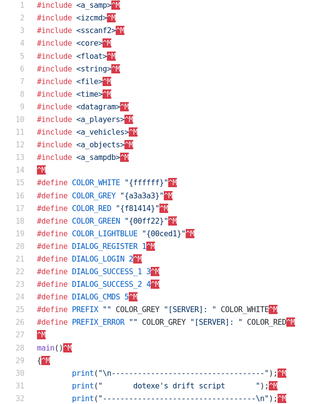 Pawn syntax newline issue · Issue #1680 · isaacs/github · GitHub