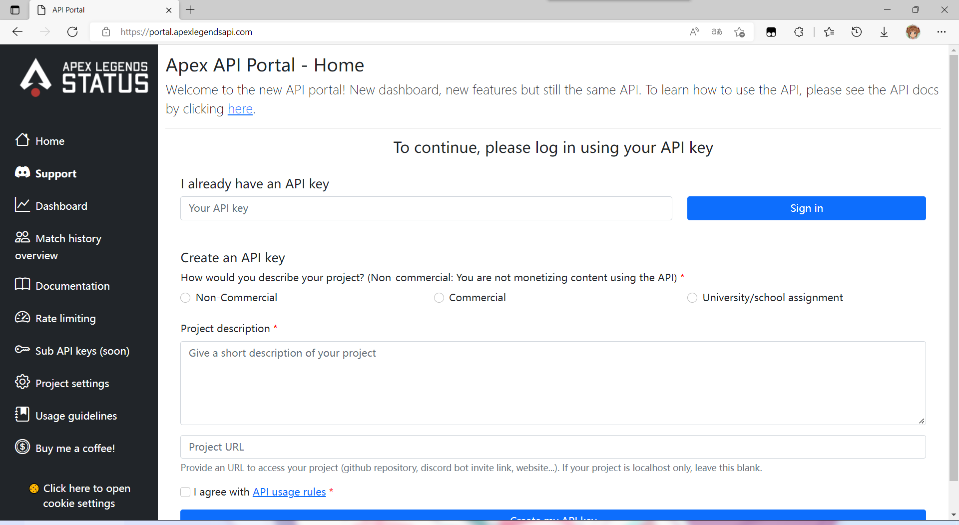 Apex查询工具(图片版)的api申请网站挂了吗 · Issue #82 · zhenxun-org/zhenxun_bot_plugins_index · GitHub