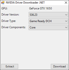 GitHub - Aetopia/NVIDIA-Driver-Downloader-NET: A tool to download NVIDIA Driver Packages.