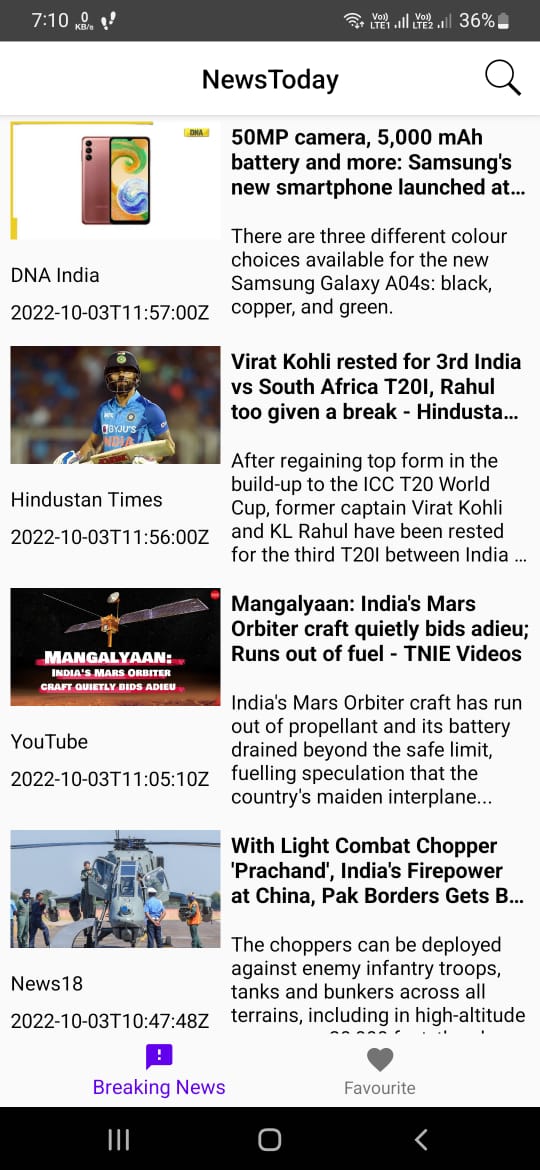 GitHub - Abhishek368/NewsToday: Live Breaking News app which uses NewsAPI to fetch Breaking News ...