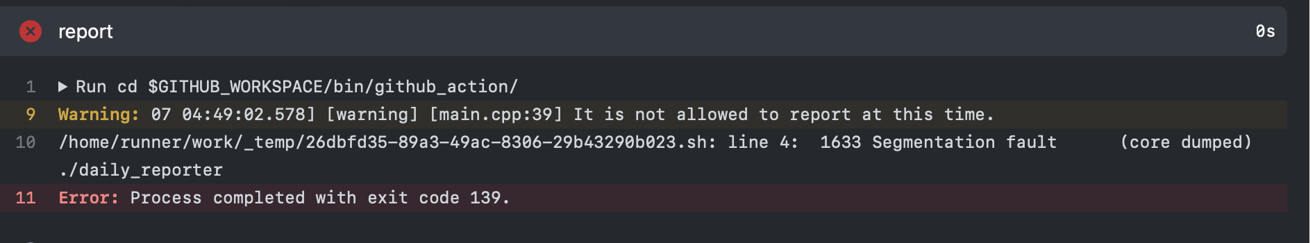 学长您好，请问为啥会爆空指针错误呢 · Issue 7 · Poor Circle Xmu Daily Reporter · Github