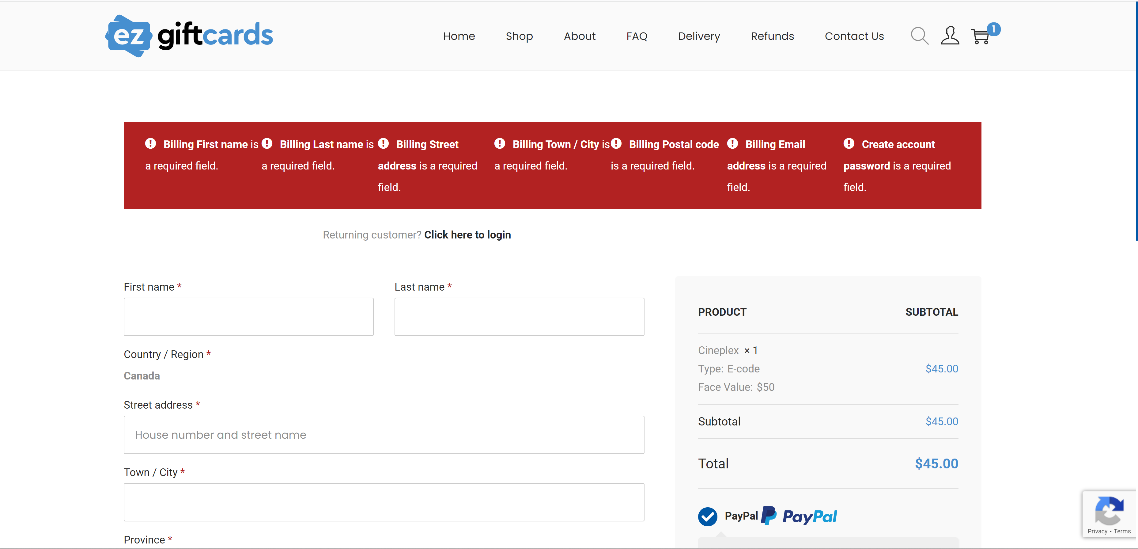 Checkout Error Message Display Is Not Horizontal · Issue 36452 · Woocommercewoocommerce · Github