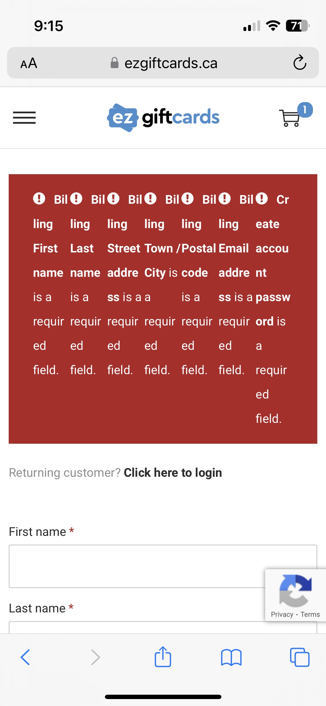 Checkout Error Message Display Is Not Horizontal · Issue 36452 · Woocommercewoocommerce · Github