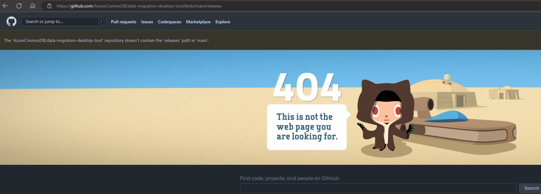 Missing Releases Folder · Issue 43 · Azurecosmosdb Data Migration Desktop Tool · Github