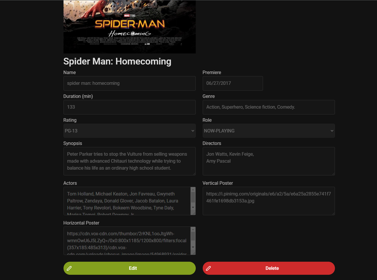 GitHub - isaacdepool/cinemaApp