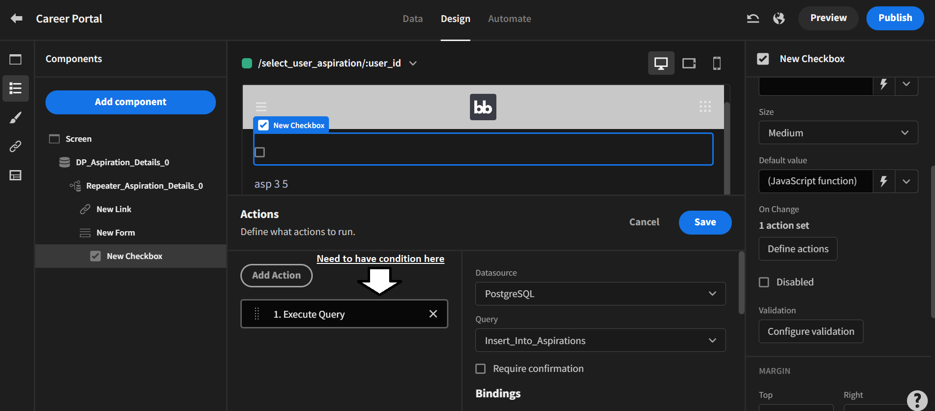 Conditionally Execute SQL Query · Budibase budibase · Discussion #8089 · GitHub