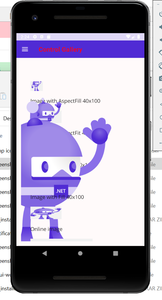 Bug Android Image Aspect Issues · Issue 2741 · Dotnetmaui · Github 