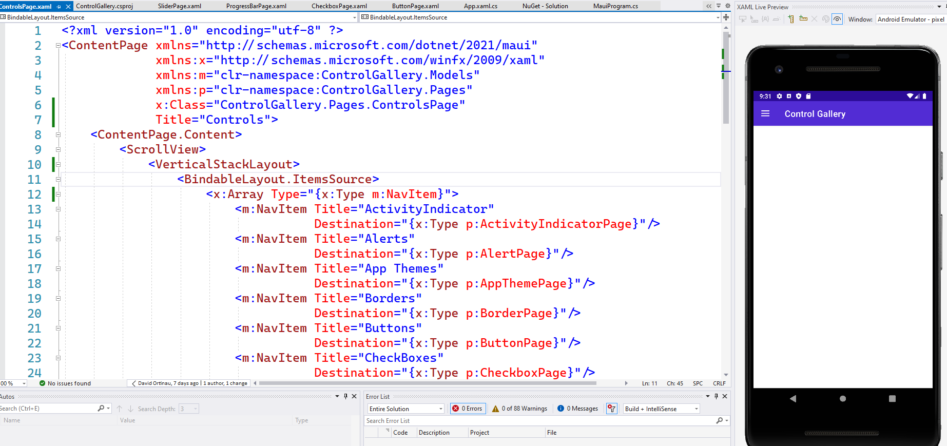 Bug Removing Content From Layout Hot Reloads Blank · Issue 2965 · Dotnetmaui · Github 