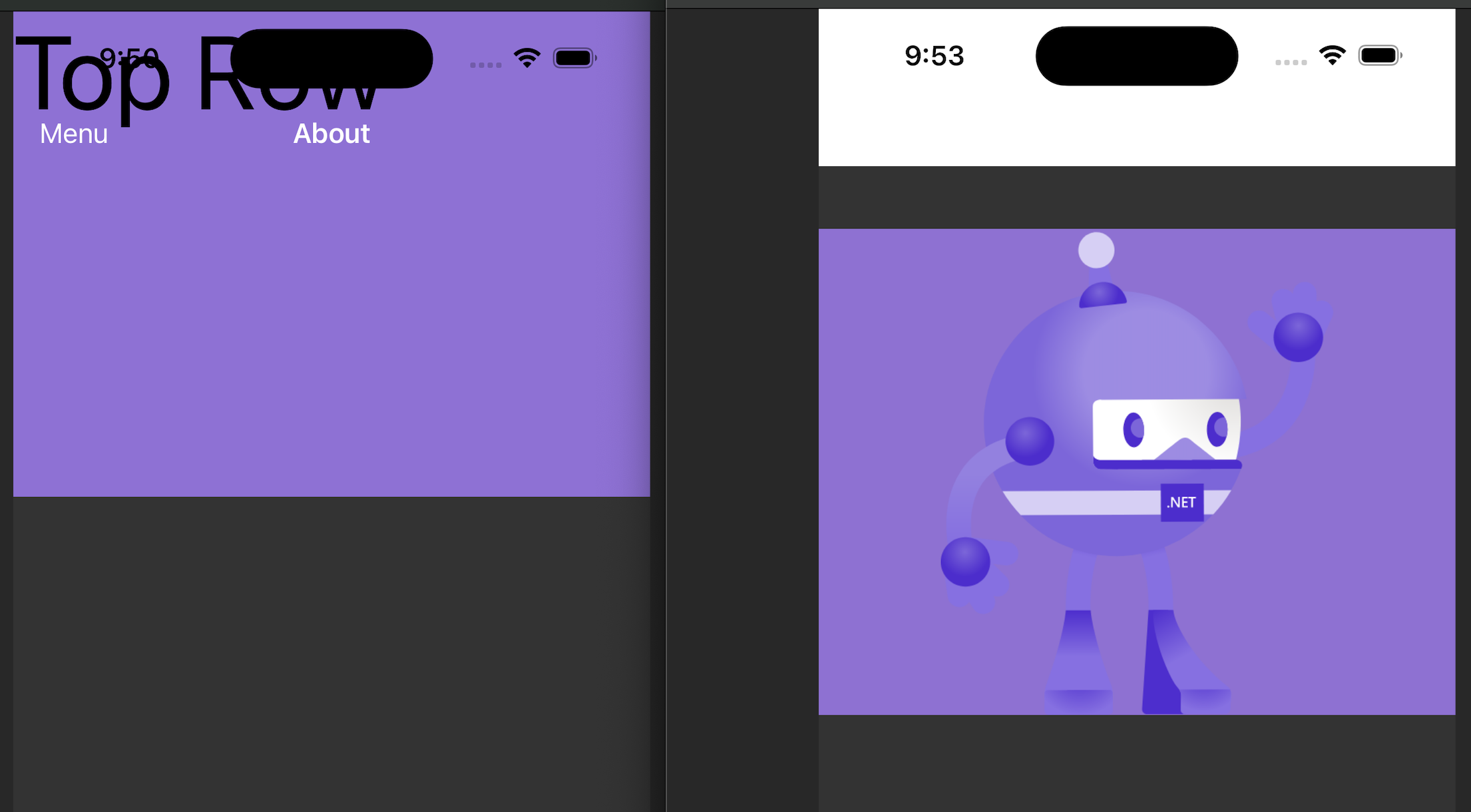 Can only ignore iOS Safe Area when navigation bar is hidden · Issue #17022 · dotnet/maui · GitHub