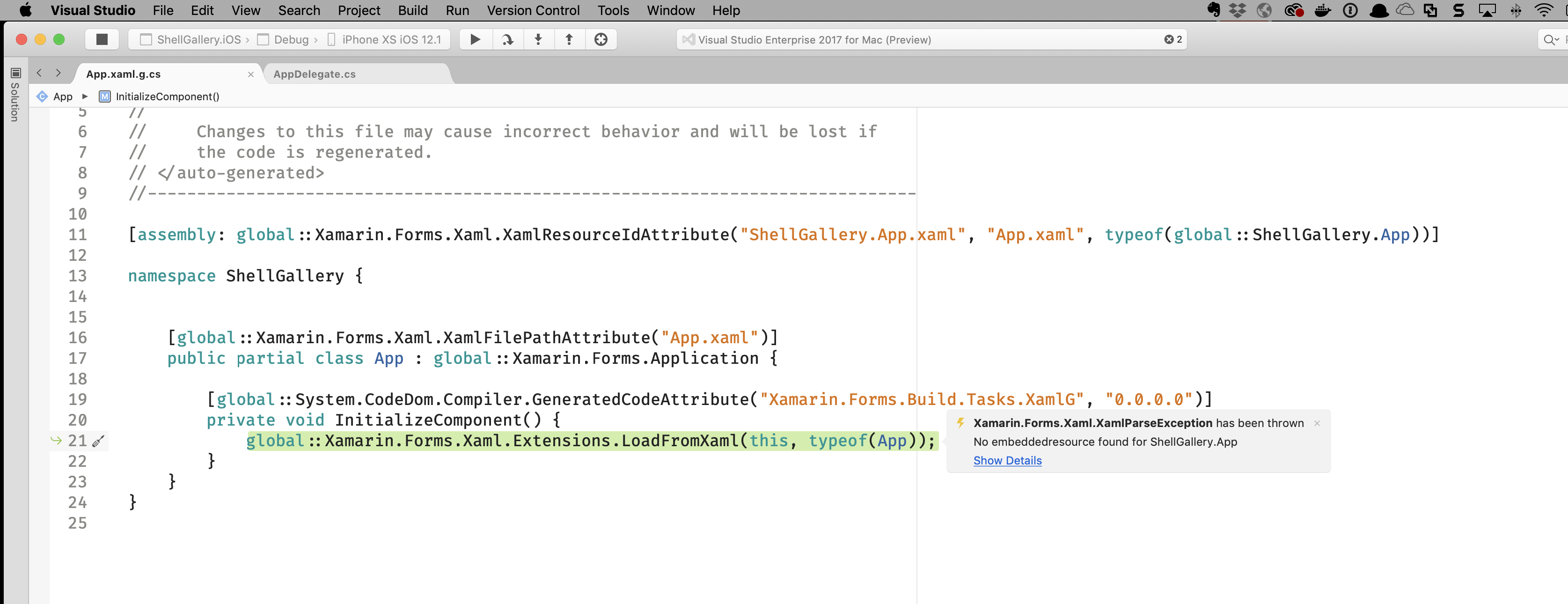 Empty resources tag throws an error · Issue #4661 · xamarin/Xamarin.Forms · GitHub
