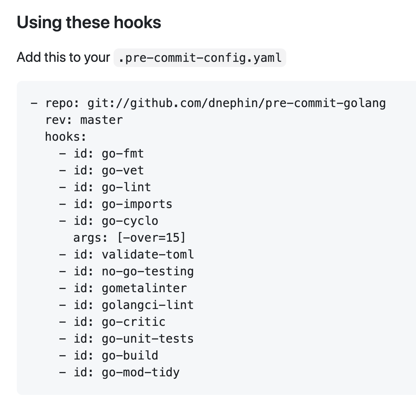 feat: add a pre-commit framework · Issue #3289 · apache/apisix · GitHub