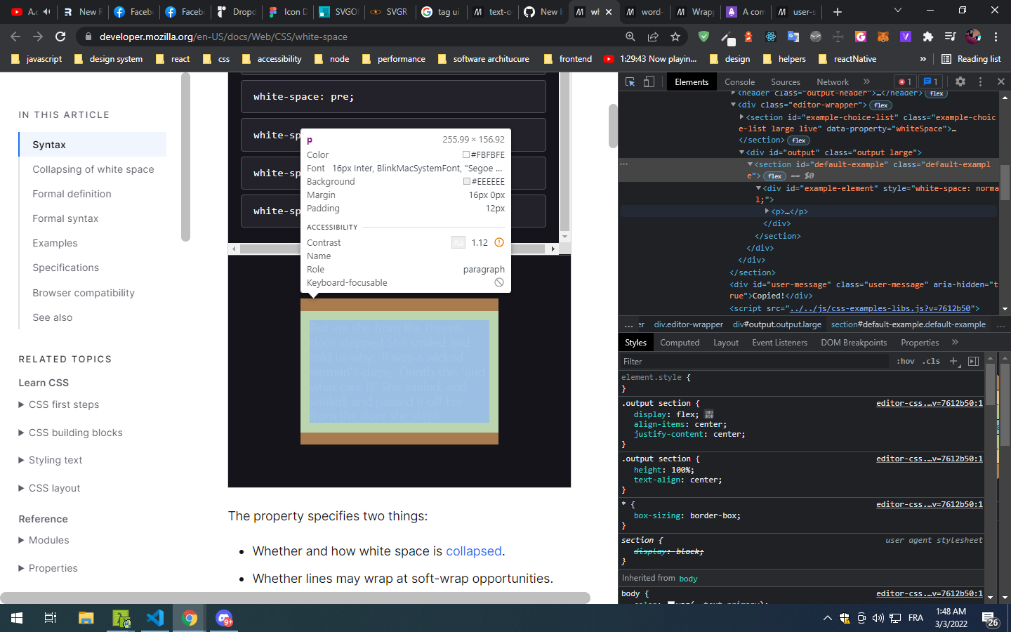 white-space/text-overflow: Contrast is too low · Issue #2031 · mdn ...