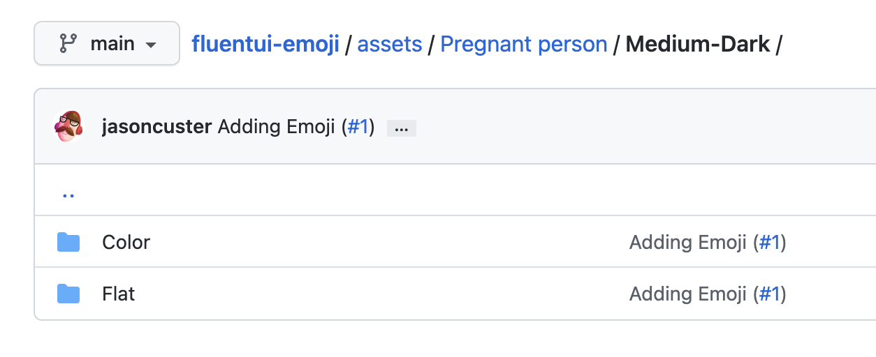 Missing a 3D asset for "Pregnant person/Medium-Dark" · Issue #87 · microsoft/fluentui-emoji · GitHub