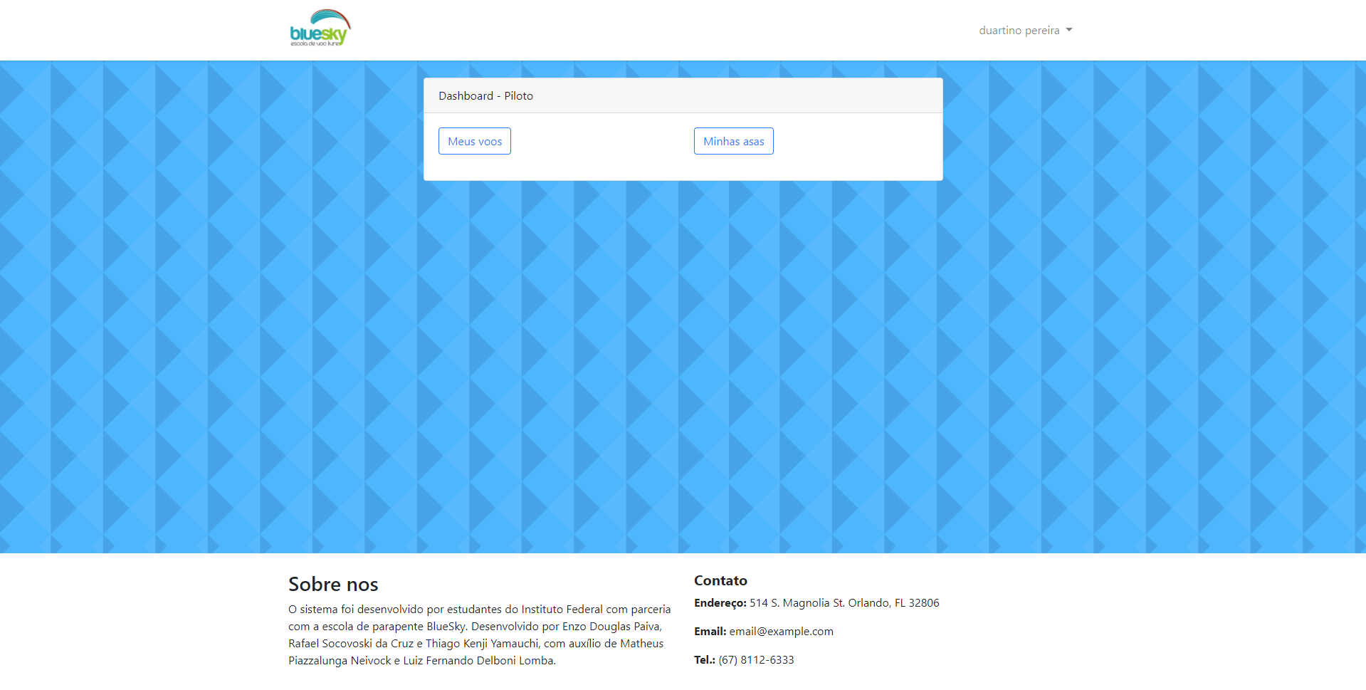 GitHub - enzodpaiva/Flybook: Flight monitoring system, made for paragliding pilots and others ...